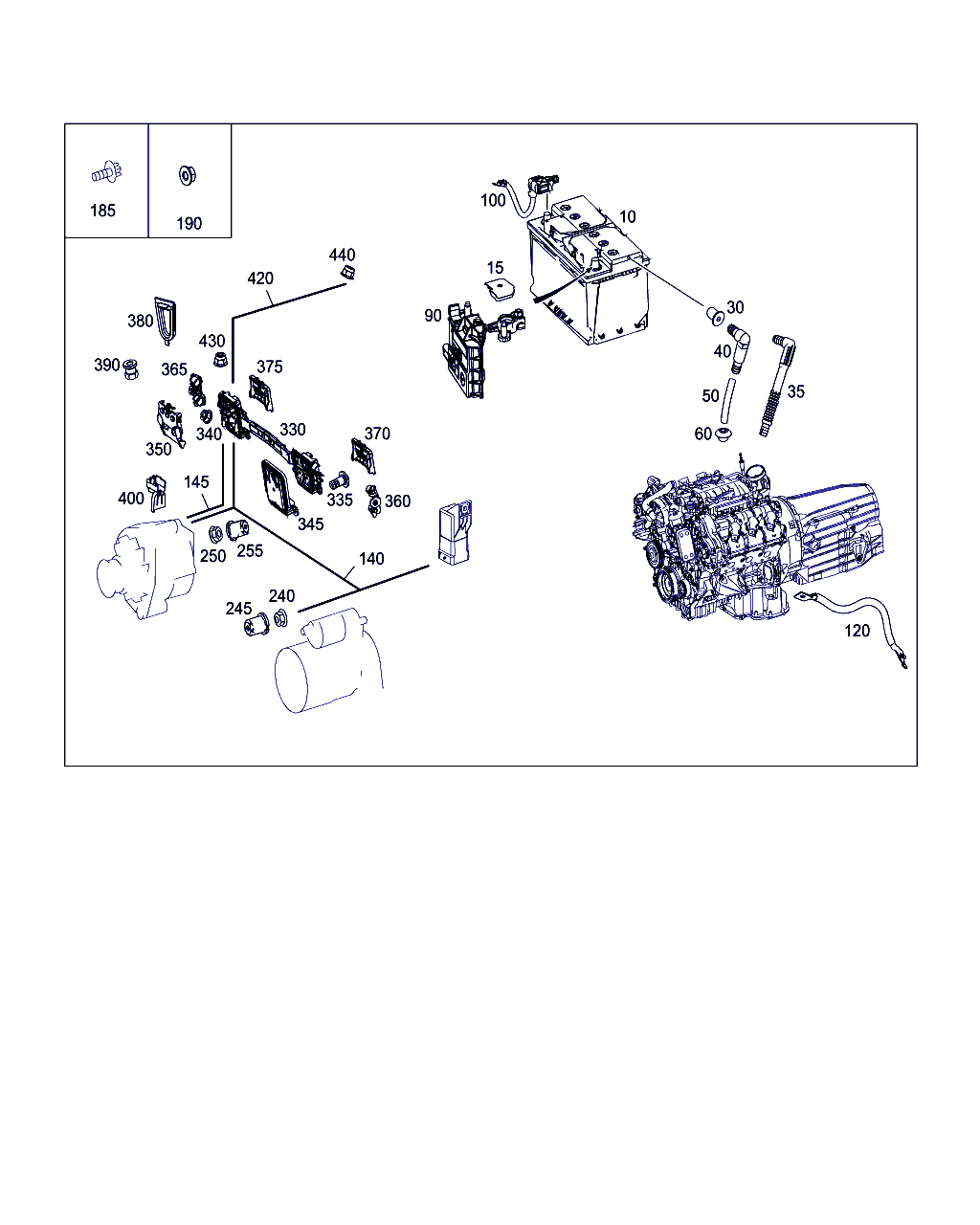 Mercedes-Benz A 001 982 81 08 - Akumulator